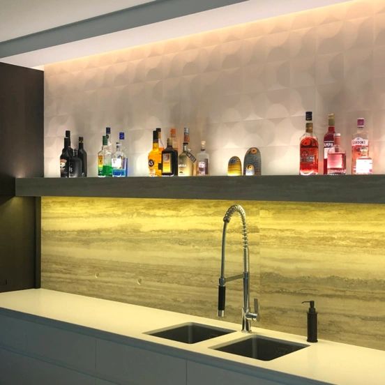 Led strips voor de bar - sfeervolle en moderne barverlichting